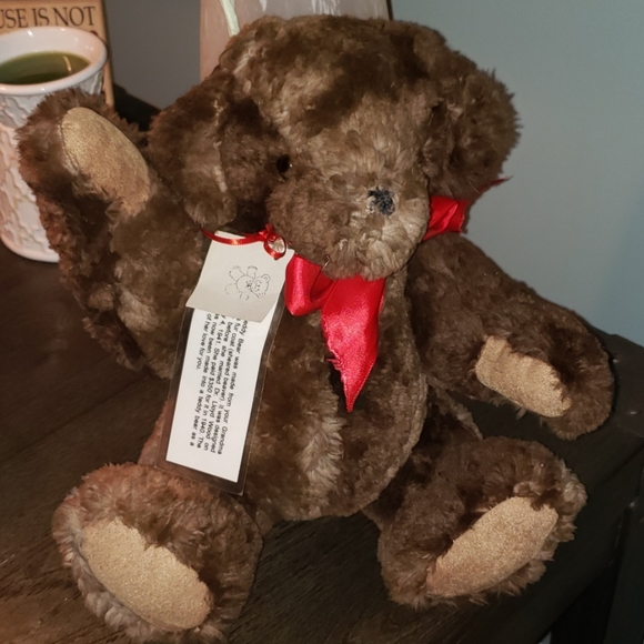 Handmade | Accents | Genuine Beaver Moveable Limb Fur Plush Teddy Bear ...